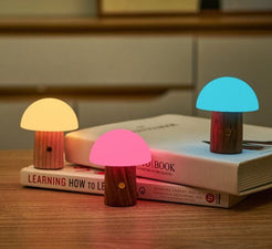 Gingko Super Mini Alice Mushroom RBG Colour Changing Desk Lamp ...