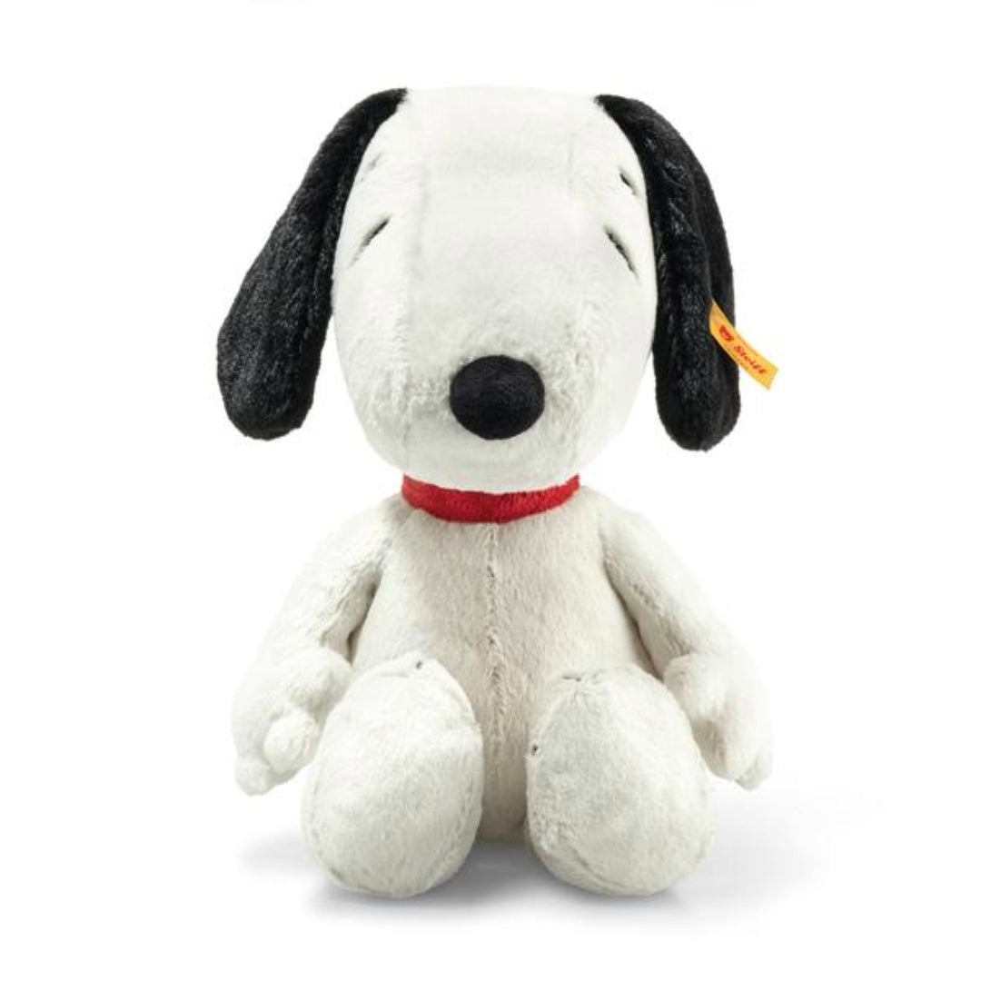 Official Steiff Peanuts Snoopy 30cm Soft Plush Cuddly Toy — Pizzazz Retail
