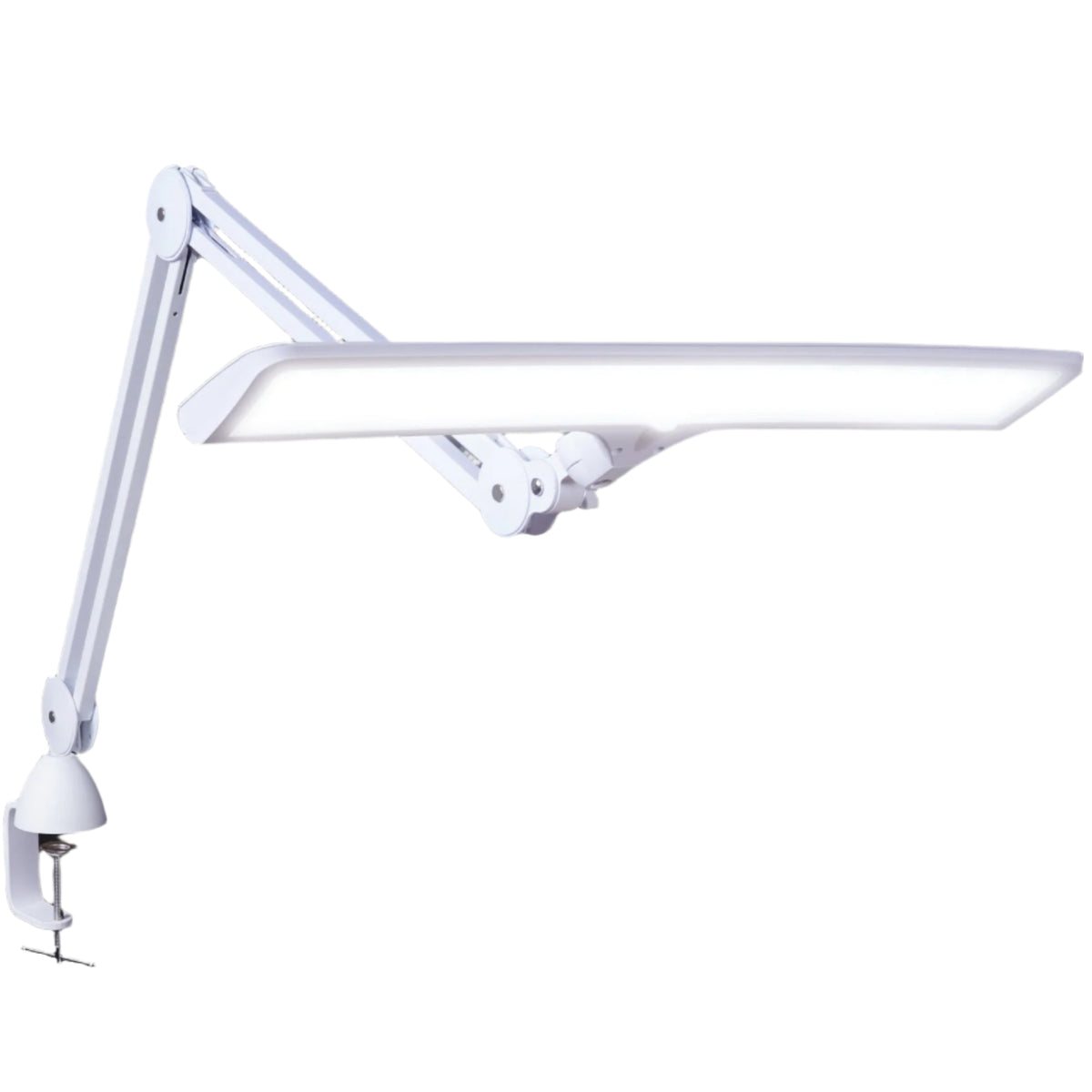 Daylight Company LED Lumi Dimmable Wide Task Lamp With Table Clamp ...
