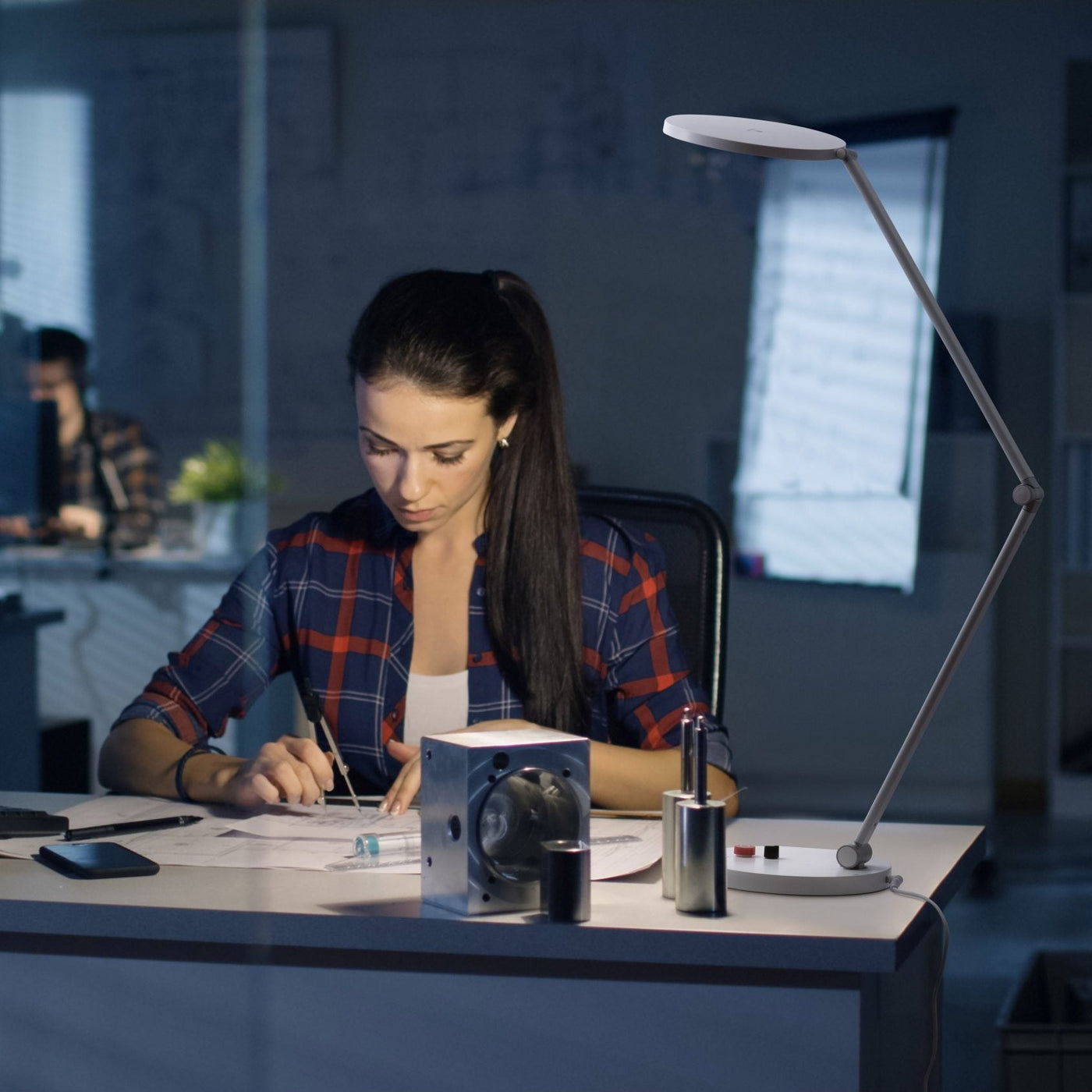 Daylight Tricolour 3X Colour Temperature White LED Desk Lamp With Adju ...